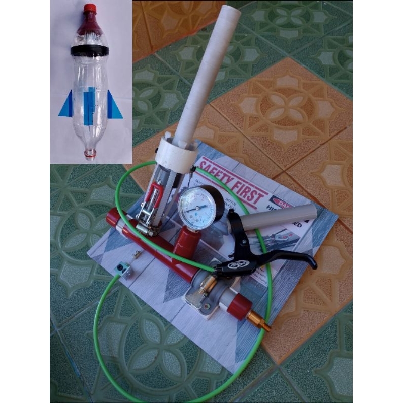 Pelancar Roket Air Bermanometer + 1 Roket Air Hadron) #Water Rocket ...