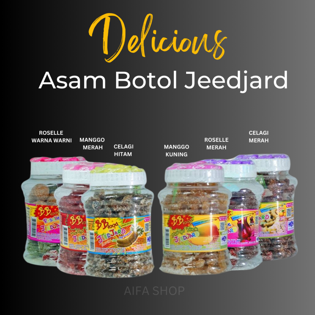 Asam Botol Jeedjard Asam Manis Thailand | Shopee Malaysia