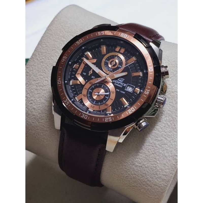 NEW STOCK CASIO EDIFICE IN SIDE ALL WORKING FOR MEN WITH BOX | Shopee ...