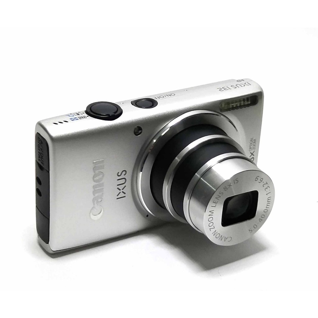 Canon Digital IXUS 132 HD 5.0-40MM 8X optical Zoom Lens Vintage 16Mega ...