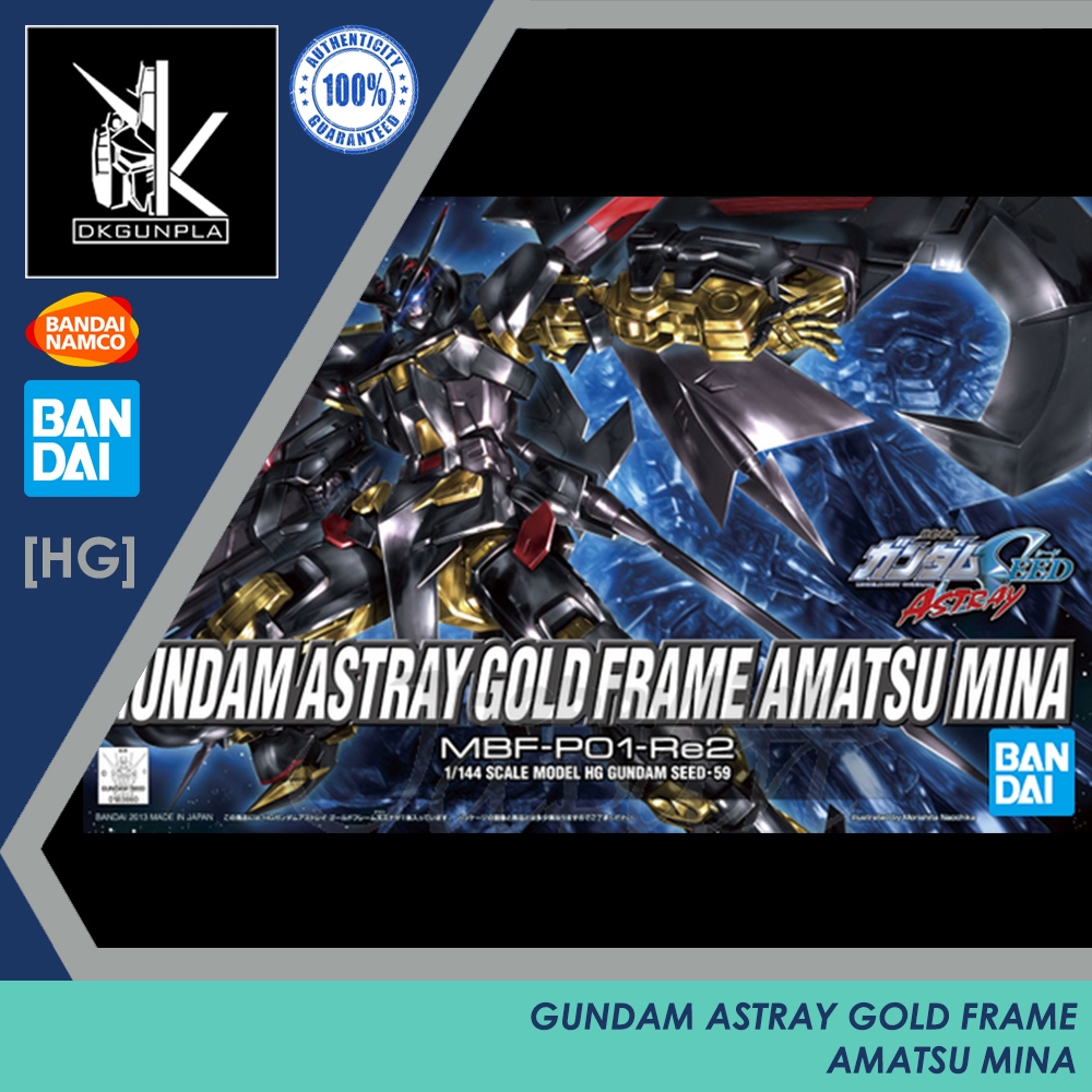 [HG] Gundam Astray Gold Frame Amatsu Mina | Shopee Malaysia