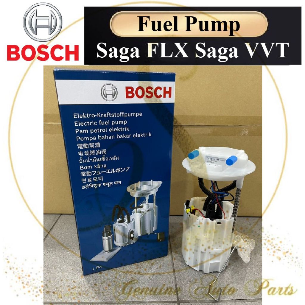 (100% ORIGINAL) BOSCH FUEL PUMP ASSY - PROTON SAGA VVT NEW / SAGA BLM ...