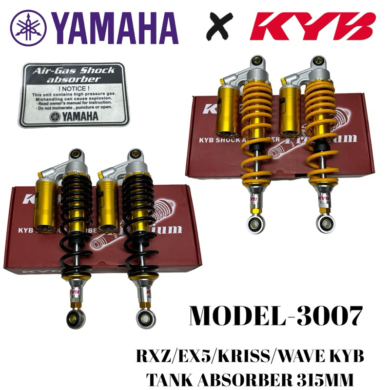 RXZ/EX5/WAVE/SRL115FI KYB X YAMAHA GAS ABSORBER THAILAND | Shopee Malaysia