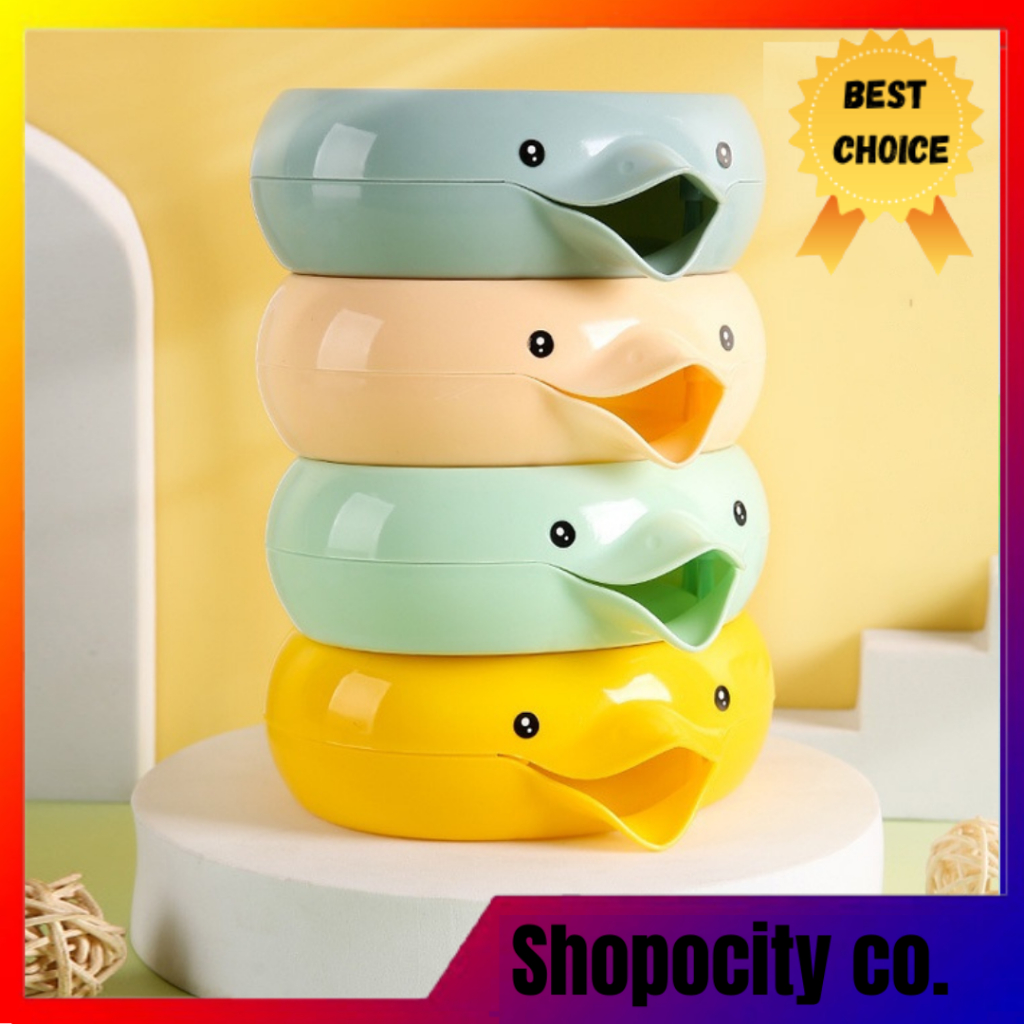 Soap Case Box Trap Soap Dish Drainable Soap Holder Soap Container Itik ...