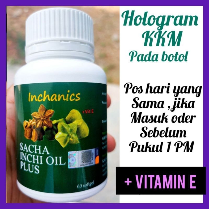 Sacha Inchi Oil Plus by Inchanics . 60 Biji Softgel ( 520 mg ) . Ada ...
