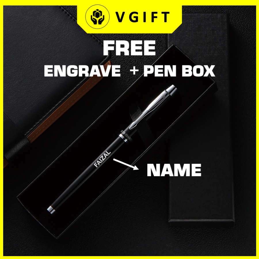 CUSTOM ENGRAVED Ballpoint pen Metal Pen Ball point Pen Roller Pen 0.5mm ...