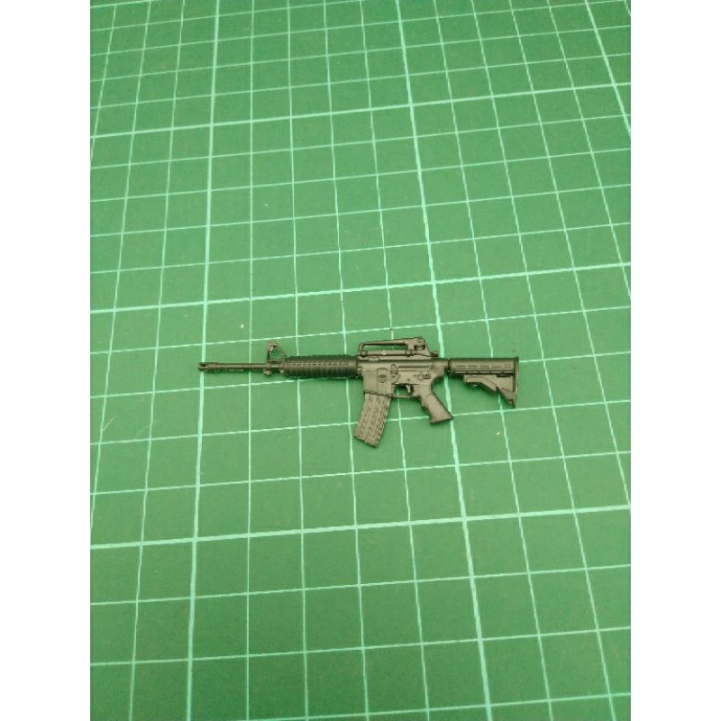 Toy model weapon 1/12 scale M4 rifle suitable for 6 inch figure ...
