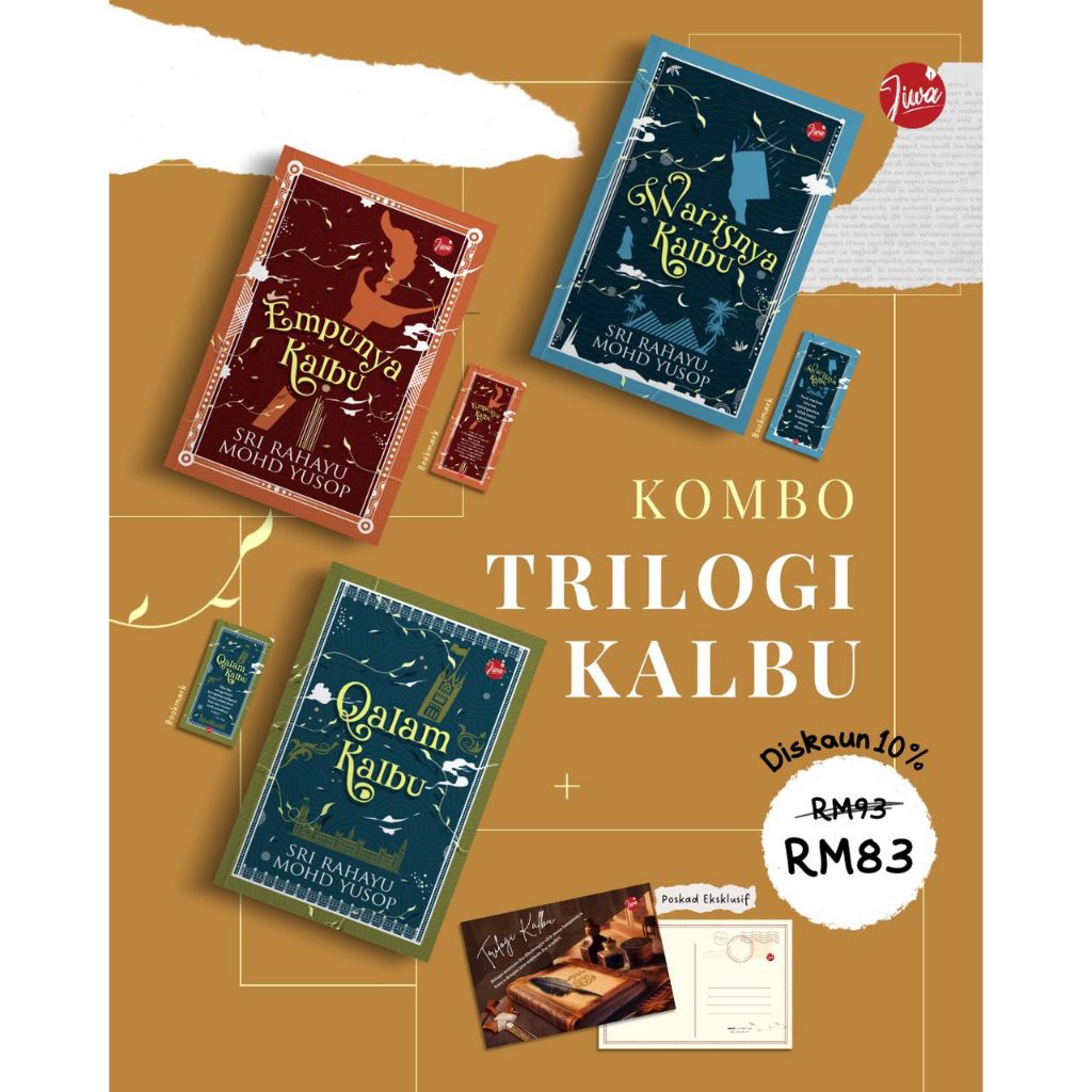 Kombo Trilogi Kalbu - Sri Rahayu Mohd Yusop | Shopee Malaysia