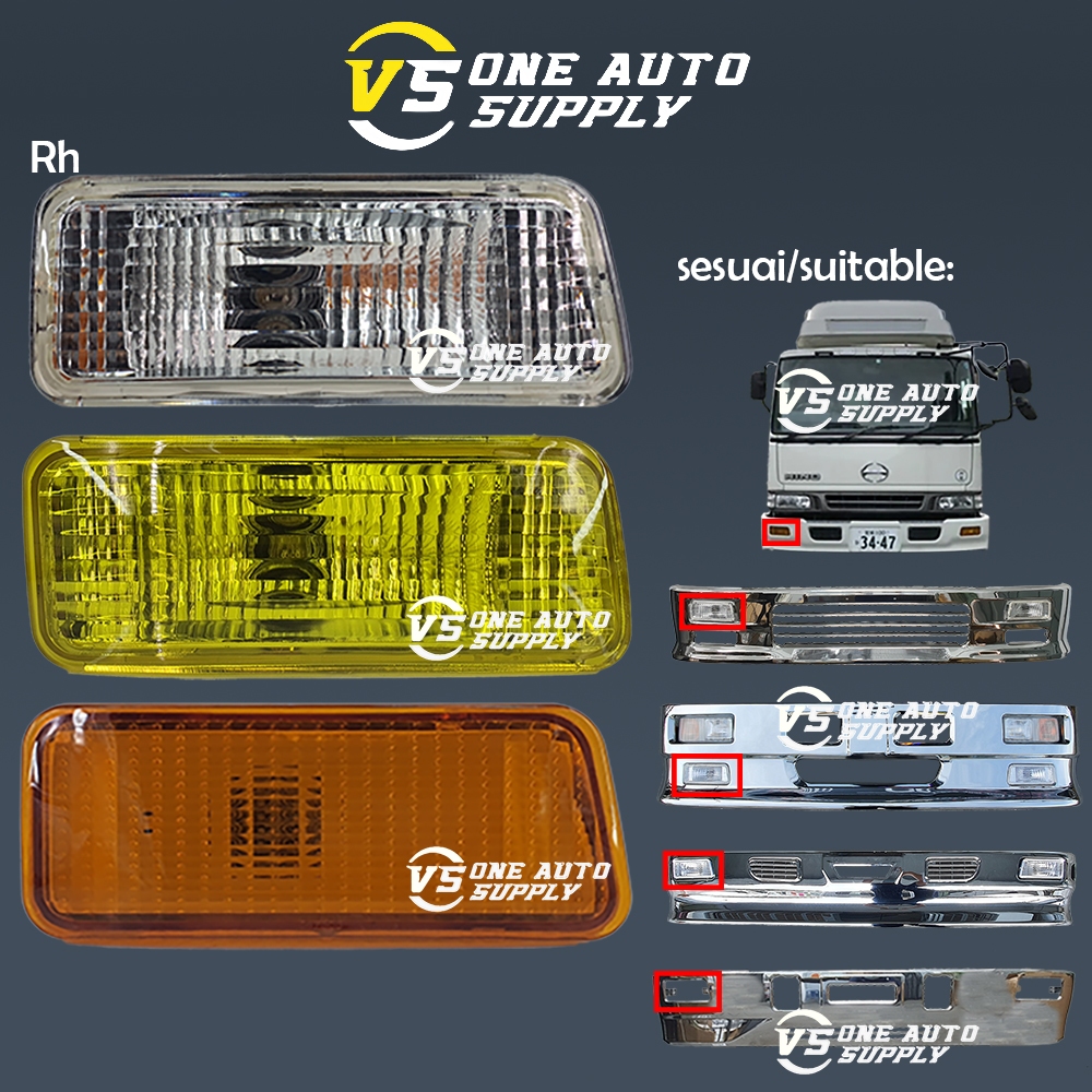 BUMPER FOG LAMP HINO PROFIA BUMPER LAMP & BUMPER HYBRID & BUMPER IMAX ...