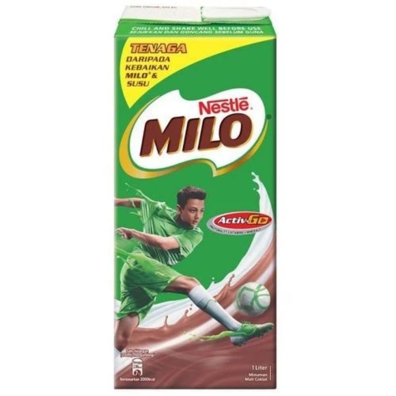 [3 Packs] Nestle Milo Activ-Go UHT 1L (1000ml) Ready to Drink Litre ...