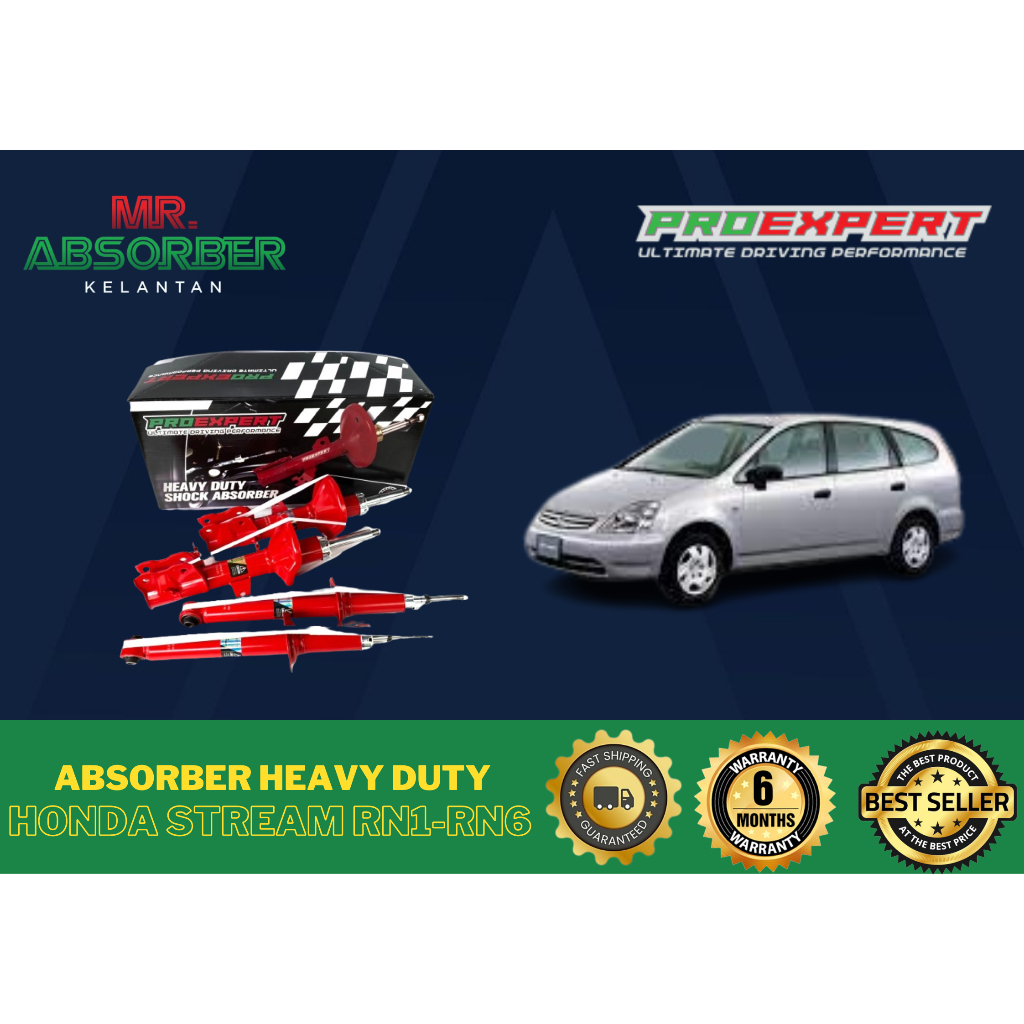Absorber ProExpert heavy duty Honda Stream rn1-Rn5 set | Shopee Malaysia