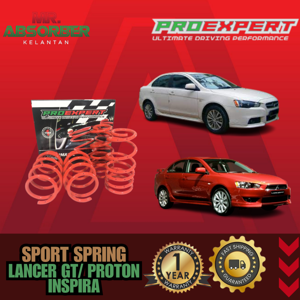 Spring sport Pro Expert Mitsubishi lancer Gt/proton inspira | Shopee ...