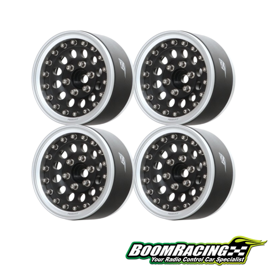 Boom Racing BRPB045FSMBK ProBuild™ 1.9" R12 Adjustable Offset Aluminum ...