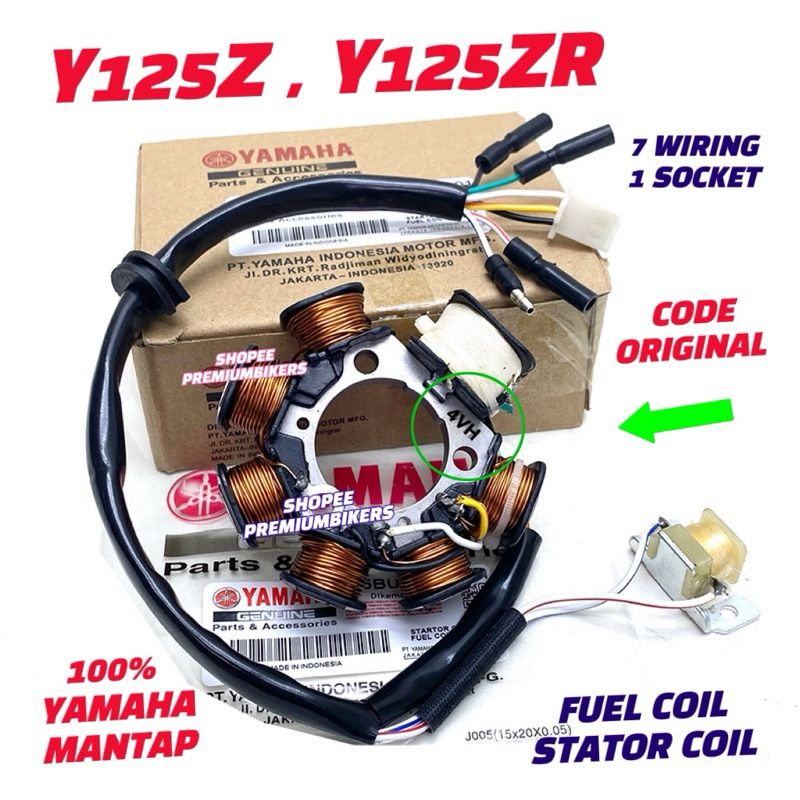Y125Z COIL MAGNET FUEL COIL Y125 Y125ZR 125Z 125ZR STARTER COIL MAGNET COIL | Shopee Malaysia