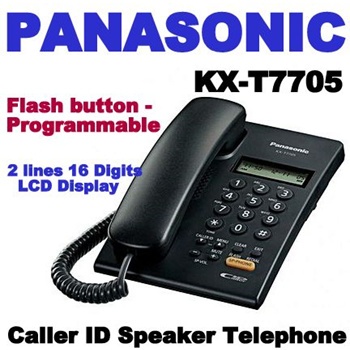 Panasonic KX-T7705 Display Caller ID Telephone with Speakerphone | Shopee Malaysia