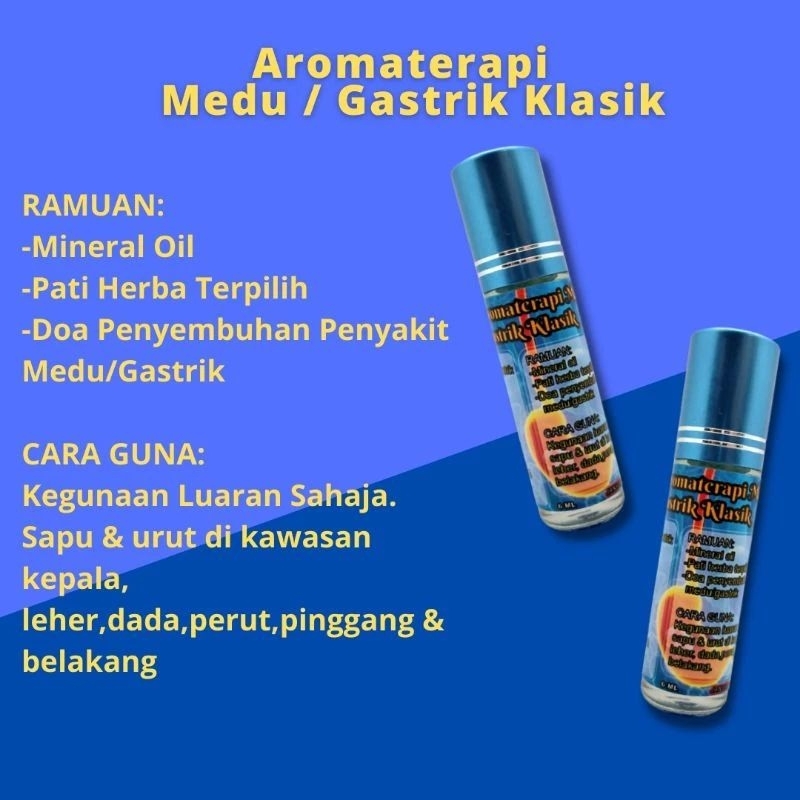 Aromaterapi Angin Medu/Gastrik/Pedih ulu hati | Shopee Malaysia