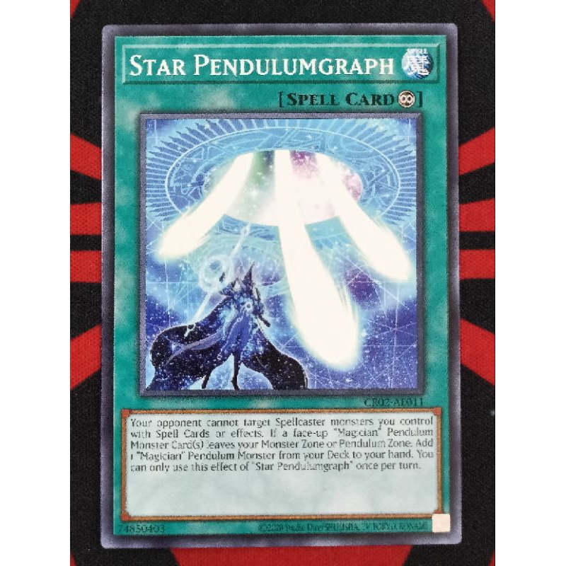 YUGIOH KONAMI CR02-AE011 CR02-AE011 Star Pendulumgraph (Common) | Shopee Malaysia
