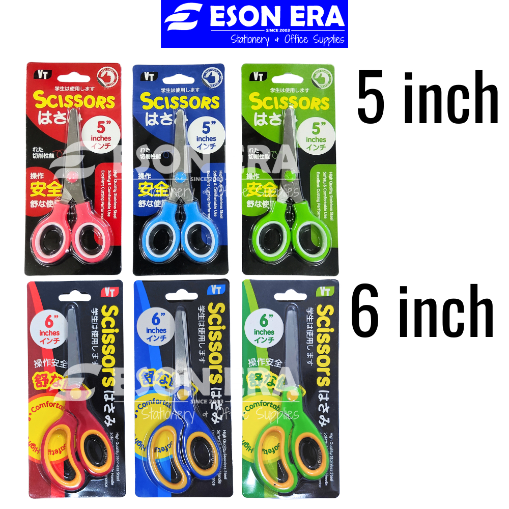 VT Scissor Student Scissor 130mm-5inch VT2037 / 150mm-6inch VT2043 High ...