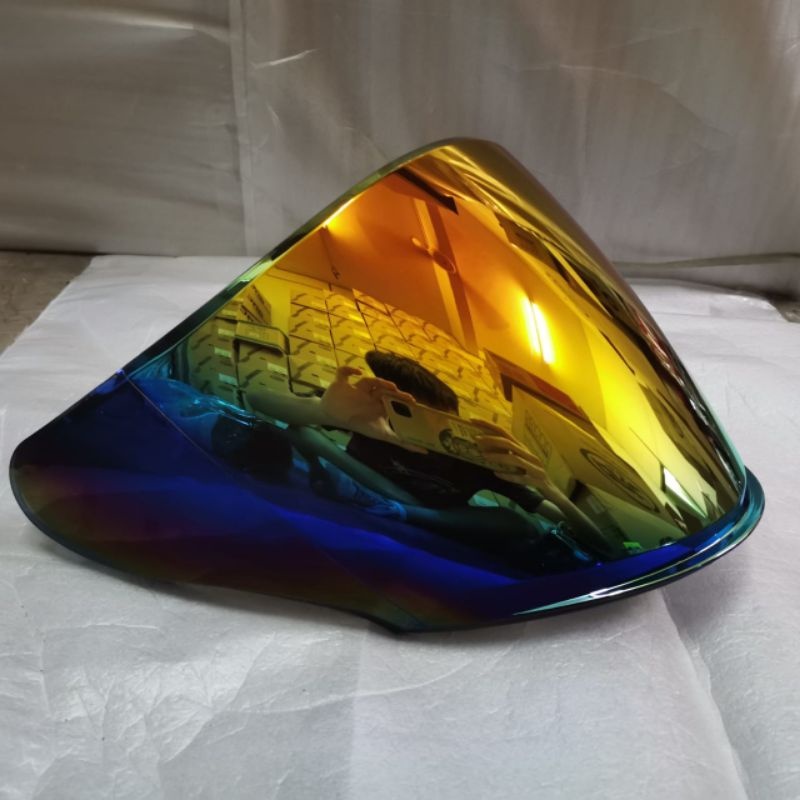 100% ORI+SIRIM} ARC HELMET XR DESIGN KOI IKAN / LAGUNA / NEBLUE Y16 ...