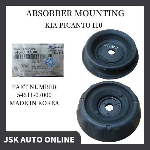 HYUNDAI I10 PICANTO ABSORBER MOUNTING FRONT ORIGINAL HYUNDAI 54611 ...