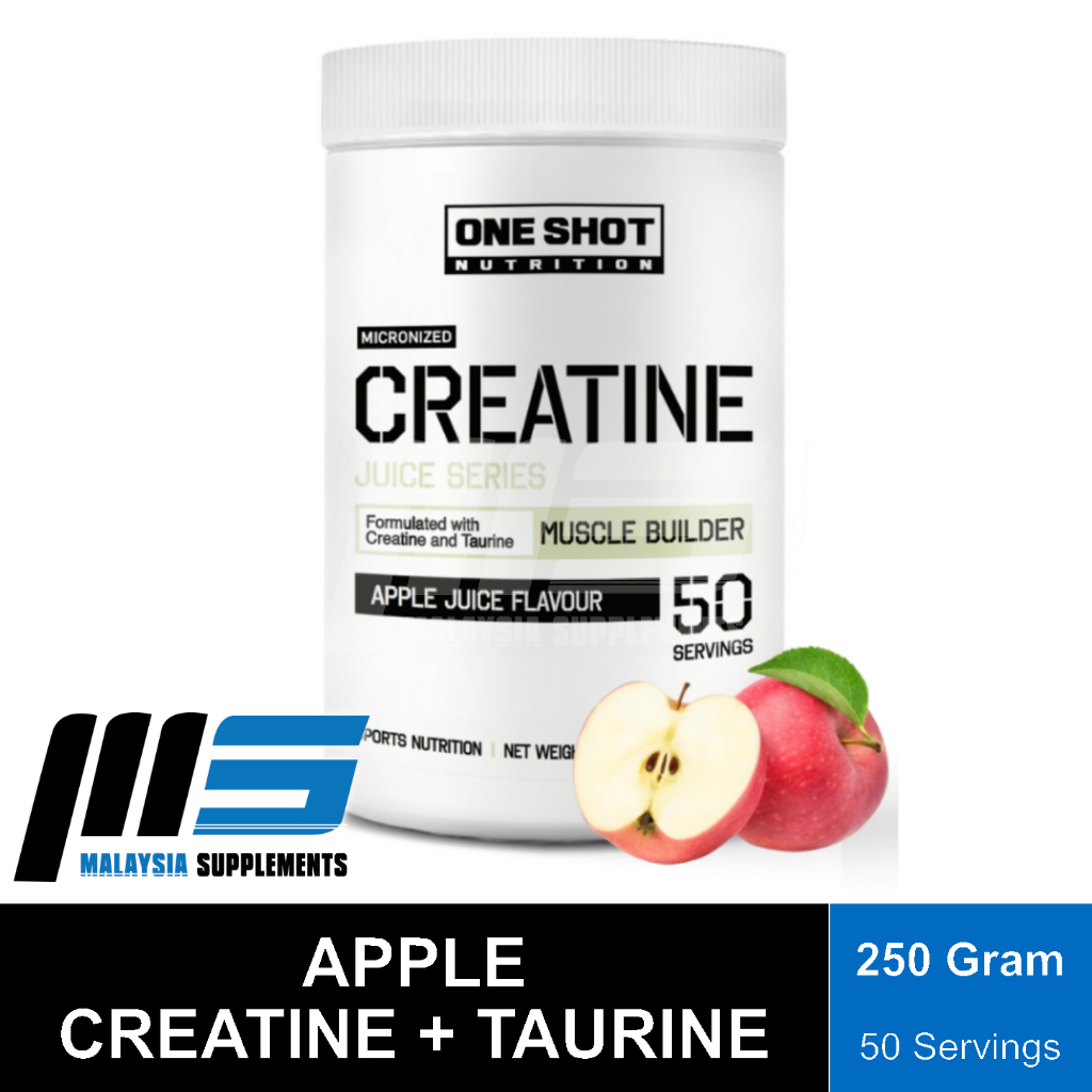 One Shot Nutrition Creatine (50 Servings) - Muscle Mass, Increase ...