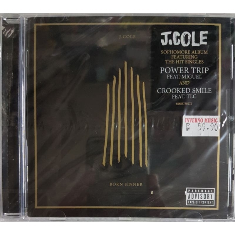J.Cole - Born Sinner (CD) | Shopee Malaysia