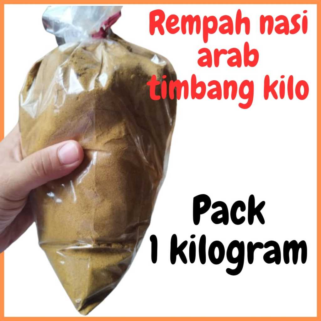 rempah nasi arab timbang kilo pack 1 kilogram | Shopee Malaysia