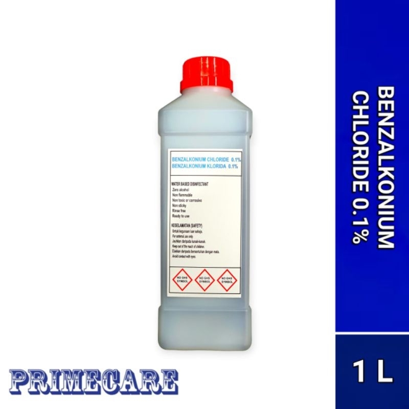 Benzalkonium Chloride 0.1% ( BKC ) / Waterbased disinfectant / Non ...