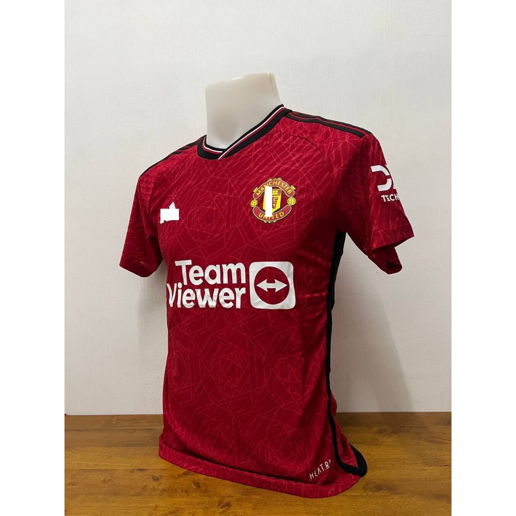 2023/24 Manchester United Home Player Issue Shirt Kit Jersey Jersi MU ...