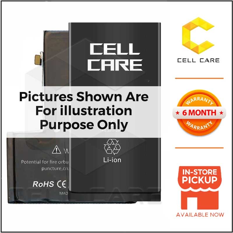 CellCare Battery Bateri Compatible For 13 12 PRO MAX MINI 11 X XR XS ...