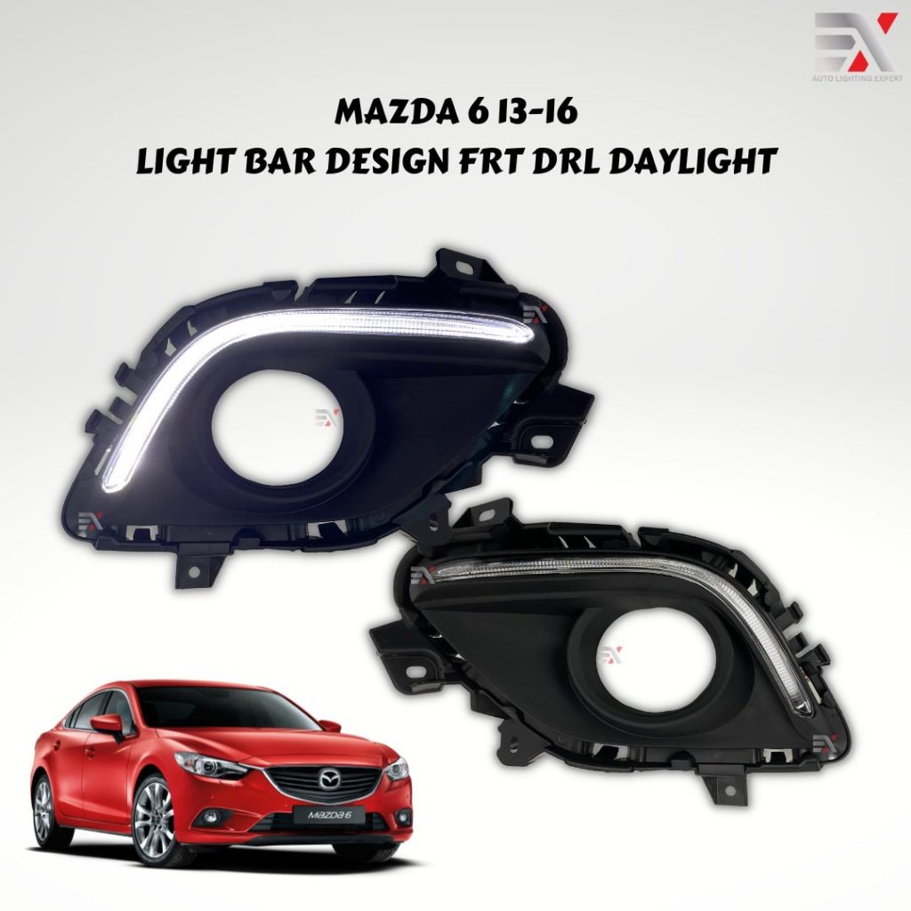 MAZDA 6 14-16 DRL DAYLIGHT COVER - LIGHT BAR DESIGN V2 | Shopee Malaysia
