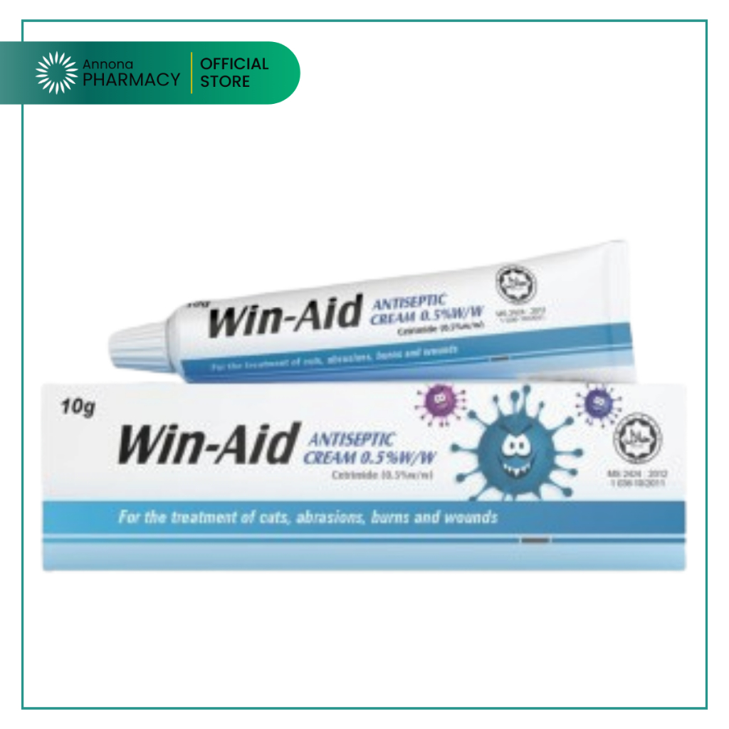WIN-AID Antiseptic Cream 10g | Shopee Malaysia