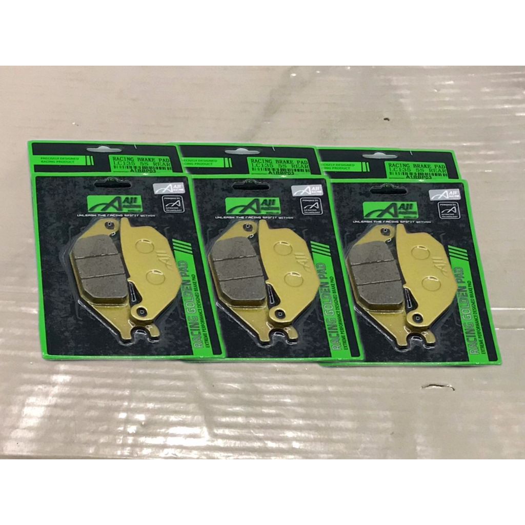 AJI RACING BRAKE PAD ( REAR ) Y16ZR / Y16 / Y15ZR / Y15 / LC135 5S ...