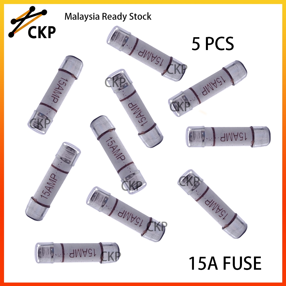 15A Plug Top Fuse/ 15A Fius (5pcs) | Shopee Malaysia
