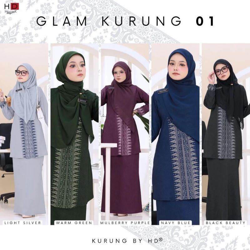 KURUNG GLAM 01 BY HUMAIRA DESIGN | Shopee Malaysia