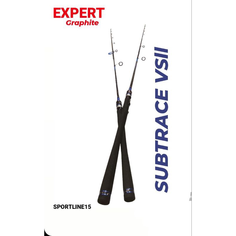EXPERT GRAPHITE SUBTRACE VSII SPINNING ROD | Shopee Malaysia