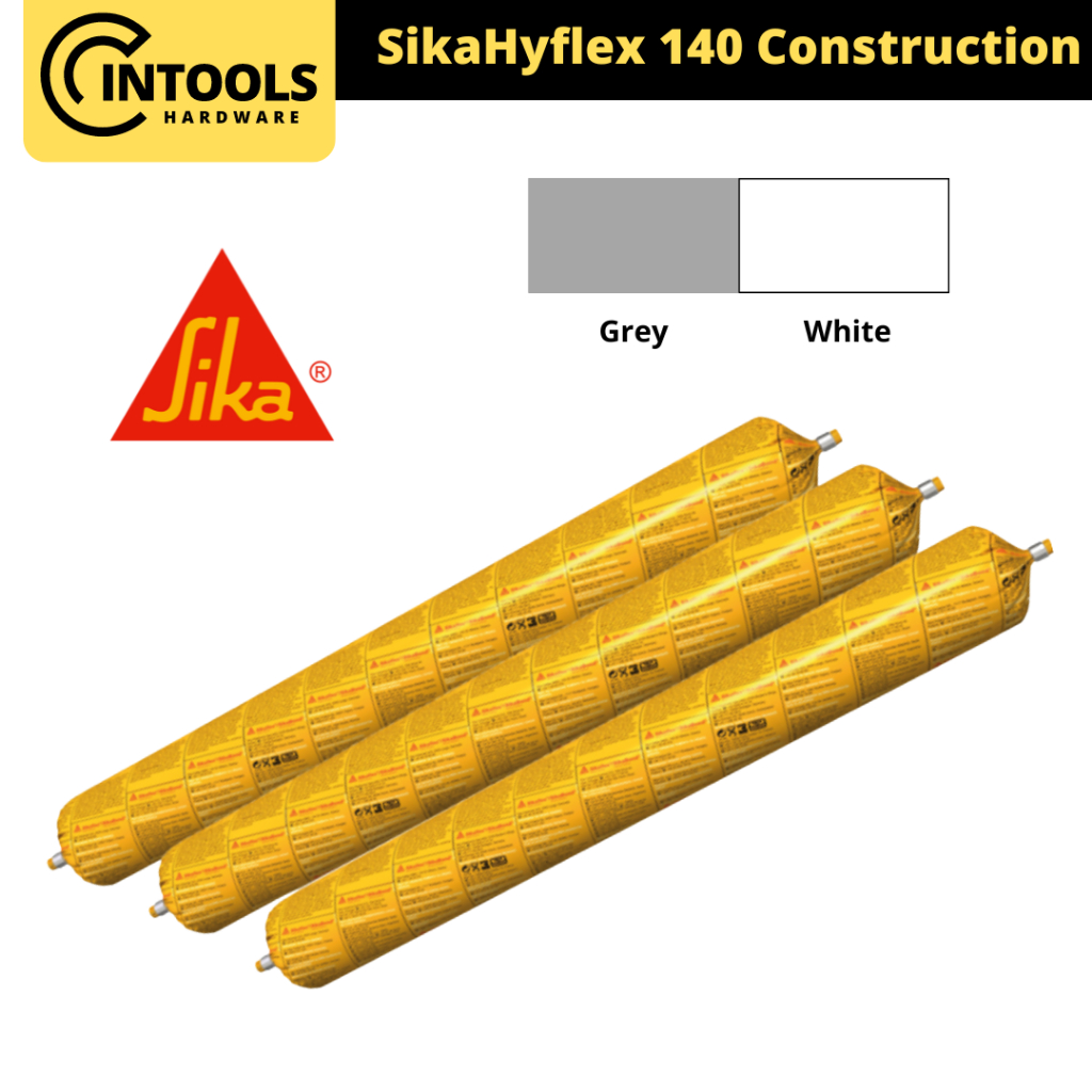 SIKA Hyflex Sika Hyflex 140 Adhesive Construction Concrete Building Joints Polyurethane - Grey ...