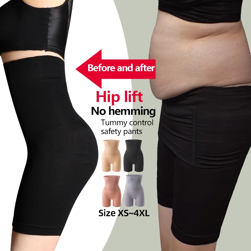 Girdle Pants Plus Size Bengkung Perut Buncit Wanita Seamless High Waist ...