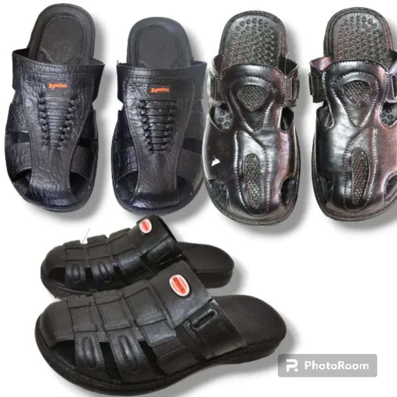 MEN SANDAL SLIPPER WATER PROOF SELIPAR GETAH LELAKI(READY STOK ...