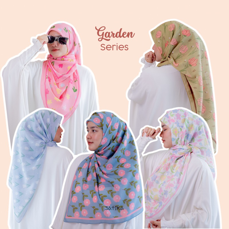 Jatika Bawal Bidang 50 Garden Series Cotton Voile | Shopee Malaysia