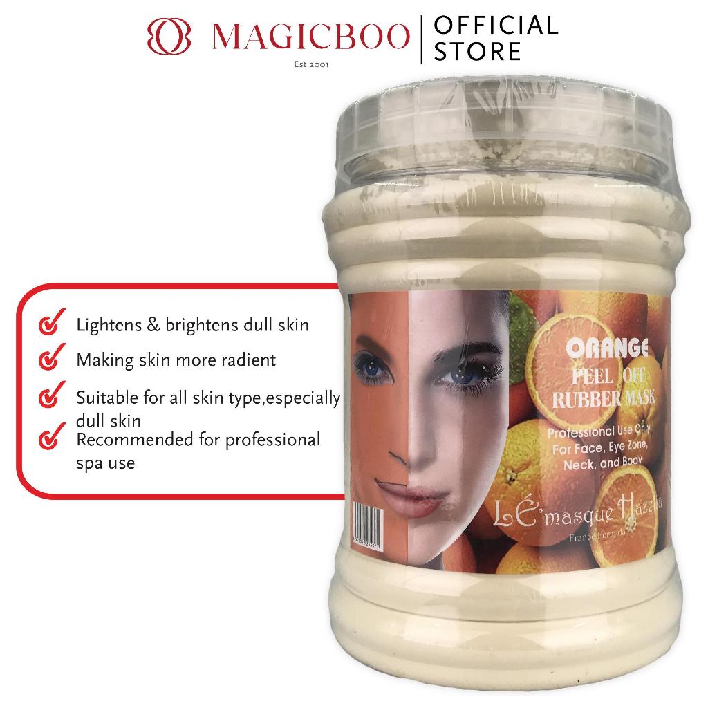 Magicboo Lemasque Orange Extract Peel Off Face Mask1000ml | Shopee Malaysia