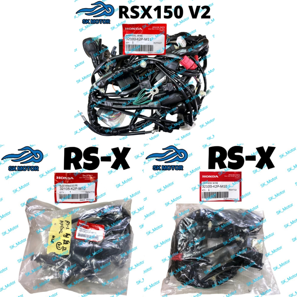 Honda RSX RS-X 150 V1 V2 Original Wire Harness Wiring Body Sub Front ...