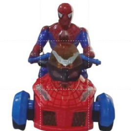 Spiderman Disabilities motor 360° Driving Musical Toys With Sound ...
