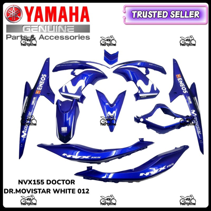 NVX155 V1 NVX V1 BODY COVER SET SIAP TANAM COVERSET TANAM OEM DOCTOR ...