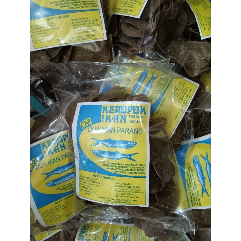KEROPOK IKAN CAP 2 IKAN PARANG | Shopee Malaysia