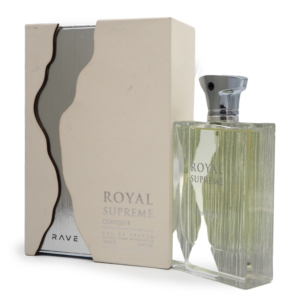 Royal Supreme Conquer EDP Perfume for Man 100ml by Rave Lattafa ...