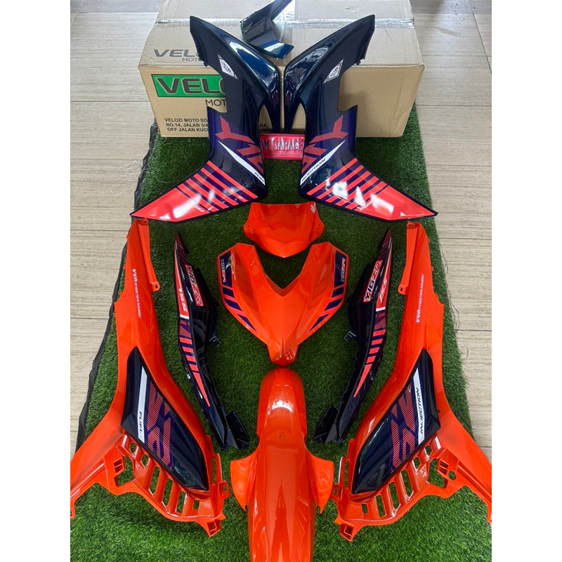 Body coverset Y16 oren purba batman stiker tanam brand velozi cover ...