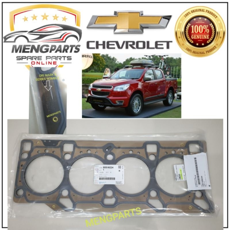 ORIGINAL CHEVROLET COLORADO 2.5 & 2.8 ENGINE HEAD GASKET * MATEL * CV ...