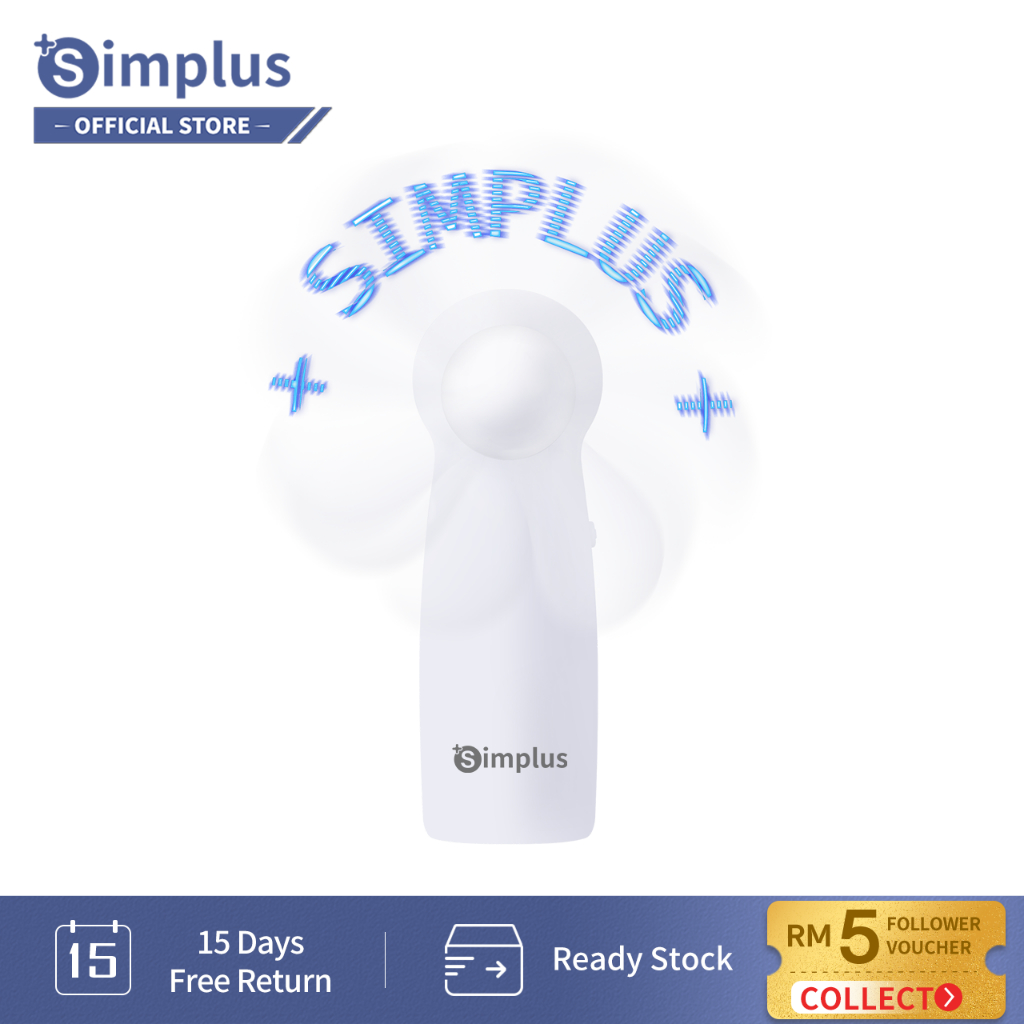 Simplus Mini Handheld USB Charging Fan | Shopee Malaysia