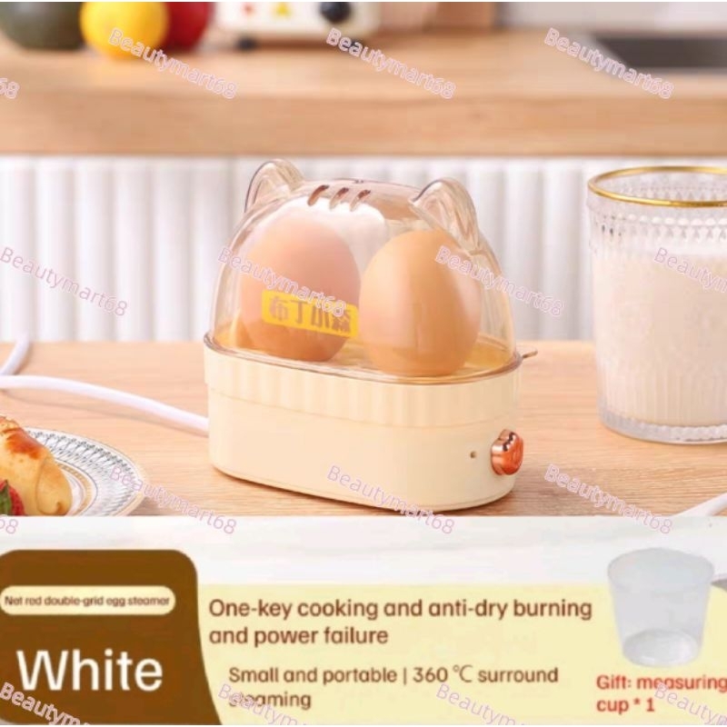 Mini Egg Cooker Electric 40ML 120W 220V Automatic Power Off Egg Steamer ...